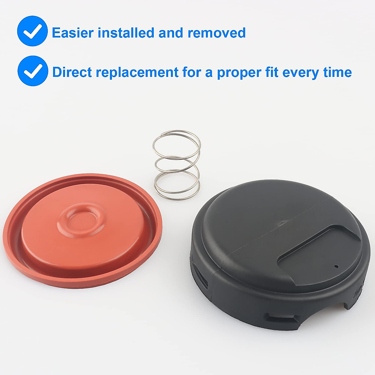 PCV Valve Diaphragm Cover Membrane, Replace 917-147, 917147 Compatible with Volvo - 2010-2016 XC60, 2008-2015 XC70, 2007-2014 XC90, 2011-2016 S60, 2007-2015 S80, 2008-2010 V70, 2015-16 V60