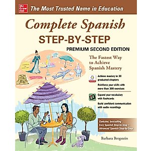 Complete Spanish Step-by-Step, Premium Second Edition