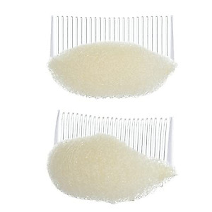AnHua®1PC BUMP IT UP Volume Inserts Do Beehive hair styler Insert Tool Hair Comb (Beige)