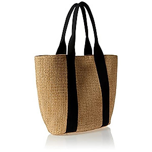 The Drop Women's Tracy Large Canvas Tote, Black, One Size