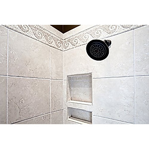 Ez-niches - USA - Ezsn - Footrest - 8in X 7in - Made To Tile - Recessed Tile Wall Shampoo Soap Niche Footrest