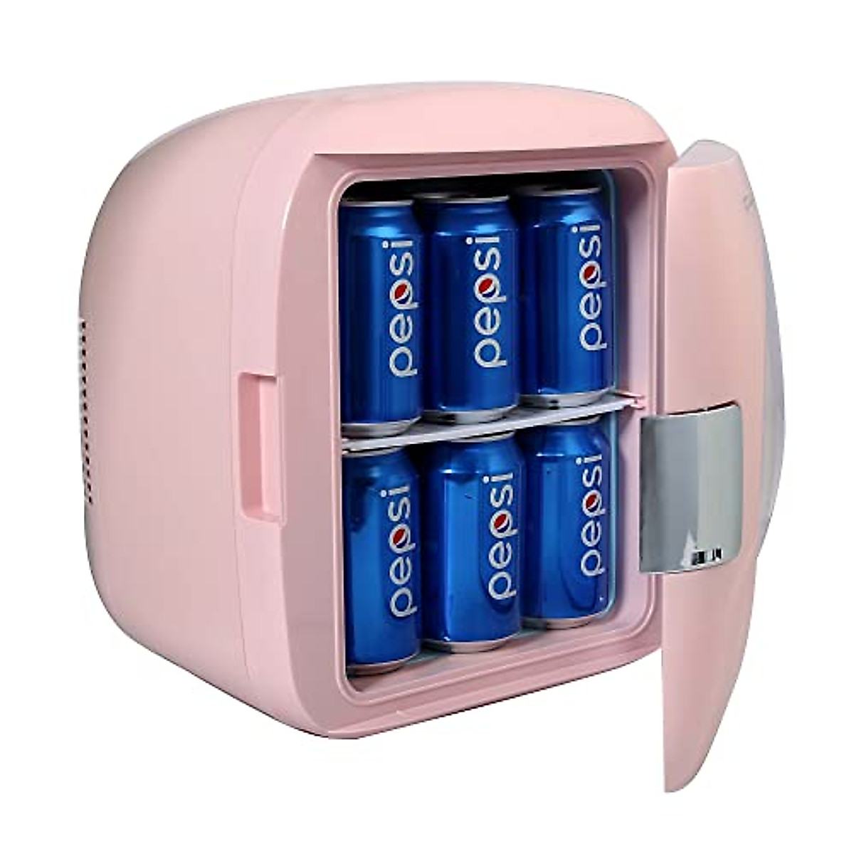FRIGIDAIRE EFMIS462-PINK 12 Can Retro Mini Portable Personal Fridge/Cooler for Home, Office or Dorm, Pink