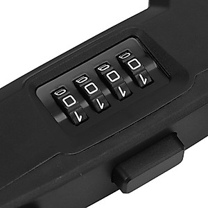 Bike Lock Combination, U Lock Bicycle Lock Lock for Bicycle Extended Glass Door Motorcycle Wheel (4 Digits)