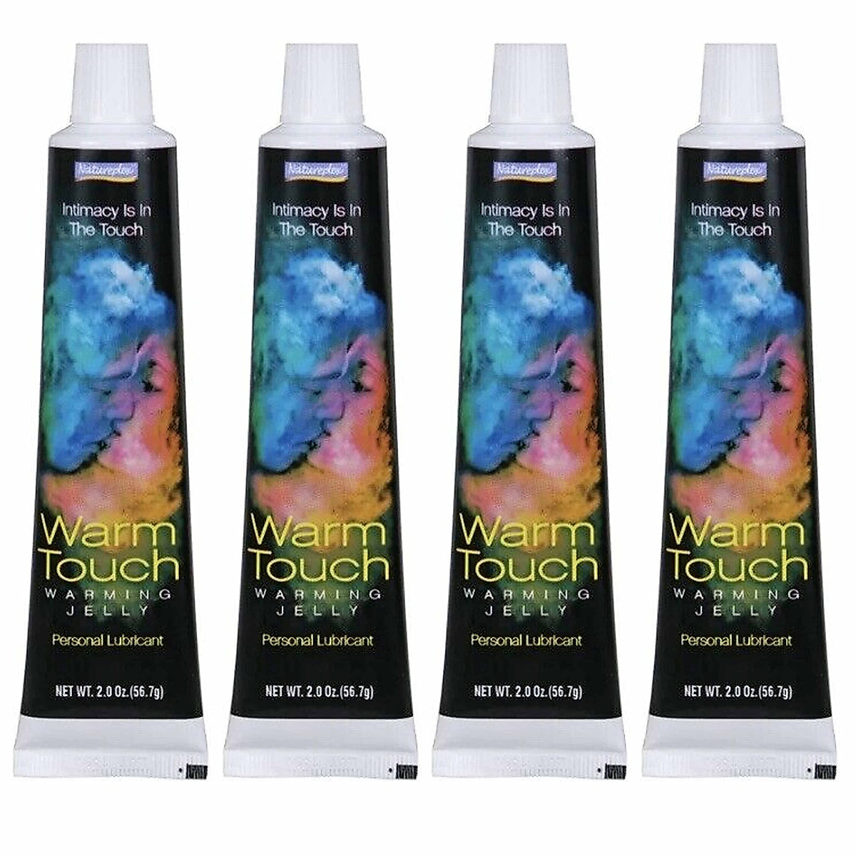 4 Pk Personal Lubricant Water Soluble 2oz Warming Hot Intimate Lube for Couples
