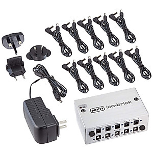 MXR M238 Iso-Brick Power Supply with 3 x Patch Cables
