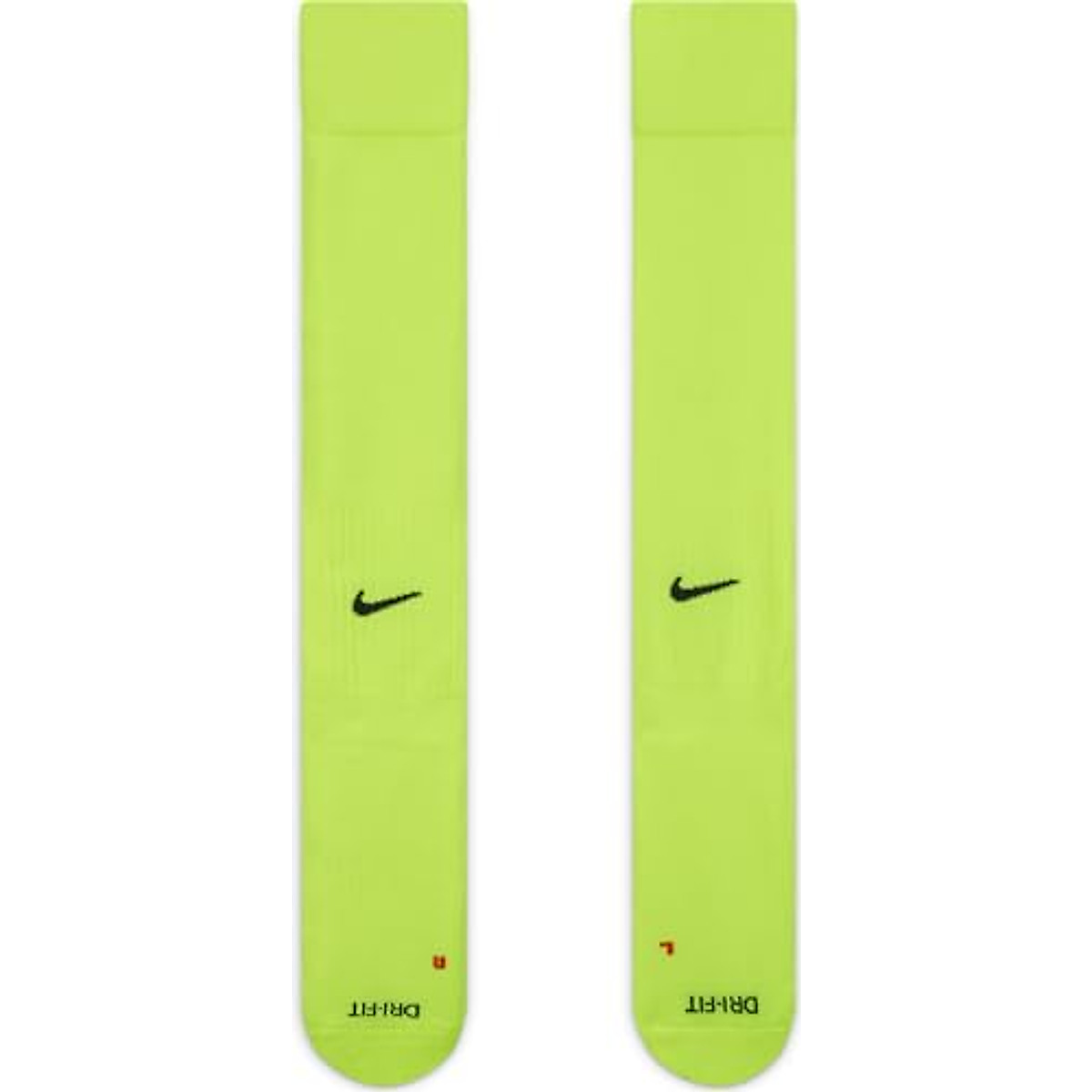 Nike Classic II Cushion Over-the-Calf SOCKS SX5728 702 (yellow, LARGE)