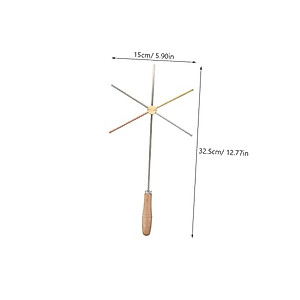 Gatuida Stainless Steel Conductometer Physics Equipment Aluminum Conductivity Demonstrator Experiment Tool Conductometer Thermal Conductivity Thermal Conductivity Equipment Brass