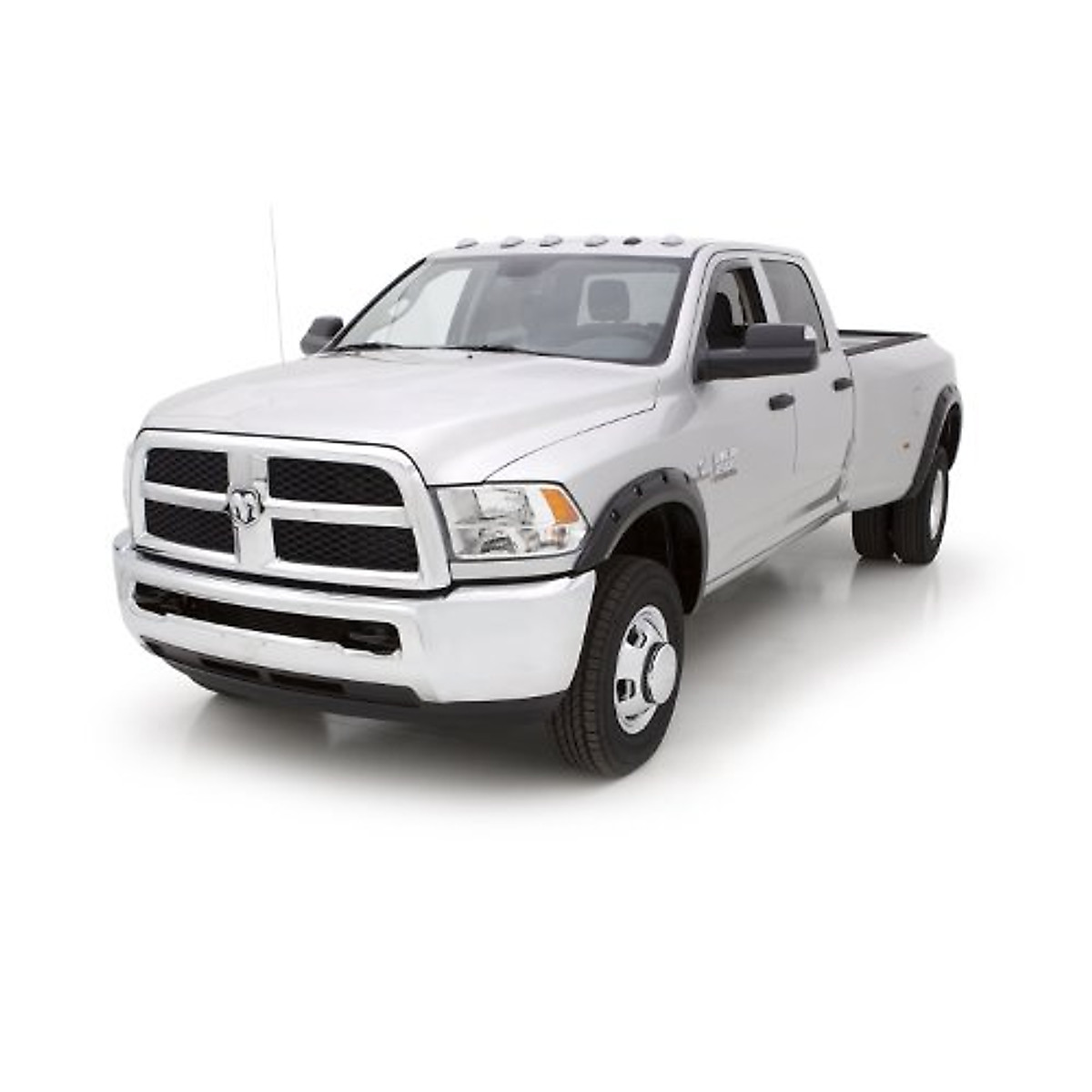 Lund RX205T Elite Series Black Rivet Style Textured Front and Rear Fender Flare - 4 Piece