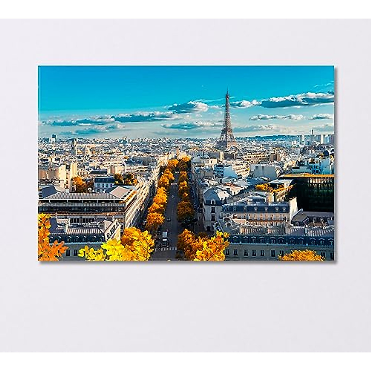 Autumn in Paris Canvas Print 1 Panel / 36x24 inches