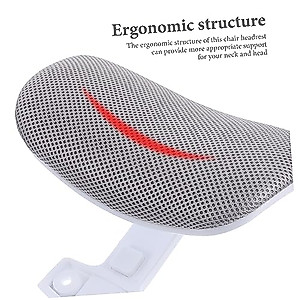 Cabilock Office Chair Headrest Office Chair Support Cushion Office Chair Neck Cushion Desk Chair Headrest Attachment Work Computer Chair Headrest Swivel Chair Headrest Attachable Plastic
