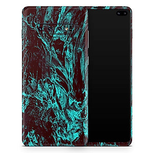 DesignSkinz Liquid Abstract Paint Remix V85 Protective Vinyl Decal Wrap Skin Cover Compatible with The Samsung Galaxy S20 (Screen Trim & Back Glass Skin)