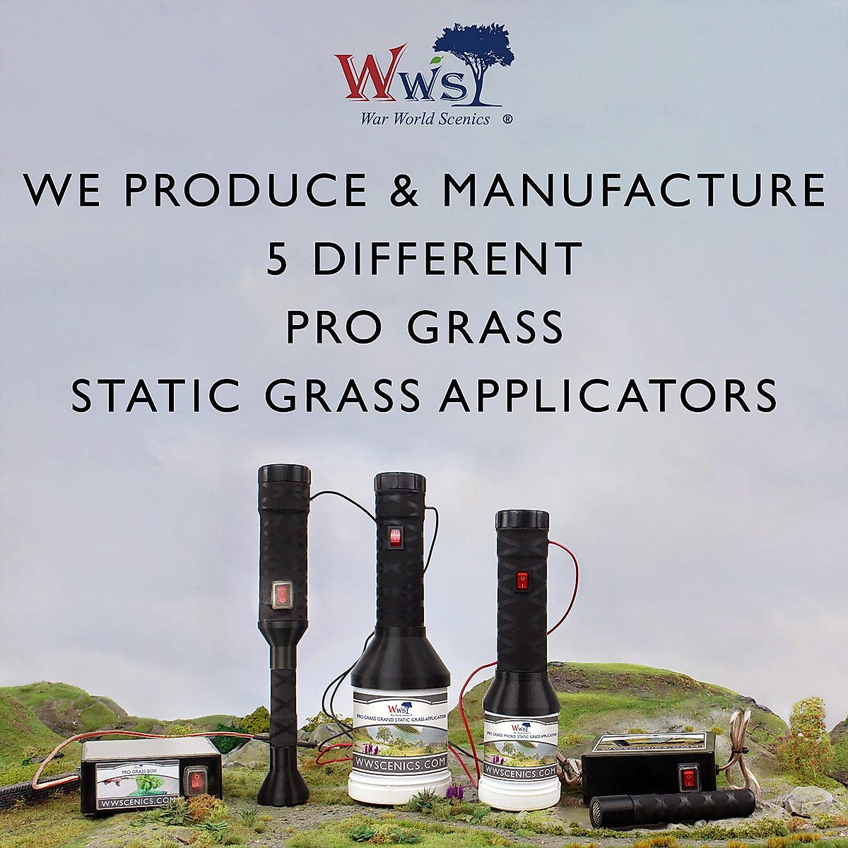 WWScenics | 12mm Summer Static Grass | 100g | WSG12-013 | Realistic Model Scenery Material