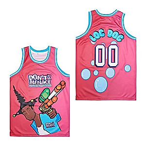 DEAD PRESIDENTS Mens Basketball Jersey #00 Sleeveless Sports Shirts Stitched S-XXXL (as1, Alpha, m, Regular, Regular, Pink, Medium)