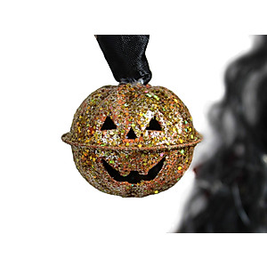 Windy Hill Collection 18" Black Bat & Pumpkin Tabletop Fabric Halloween Fall Harvest Witch Collectible Figure Figurine Plastic Cone Body 911806