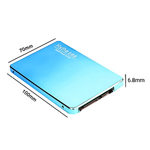 Yirtree 60/120/240/256/480/512GB/1TB Internal Solid State Drive Noiseless Impact High Speed SATA 3.0 SSD for Desktop 1TB