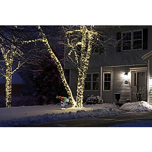 PRODUCTWORKS 18IN Peanuts MESH Metal Yard Decor Snoopy Skating