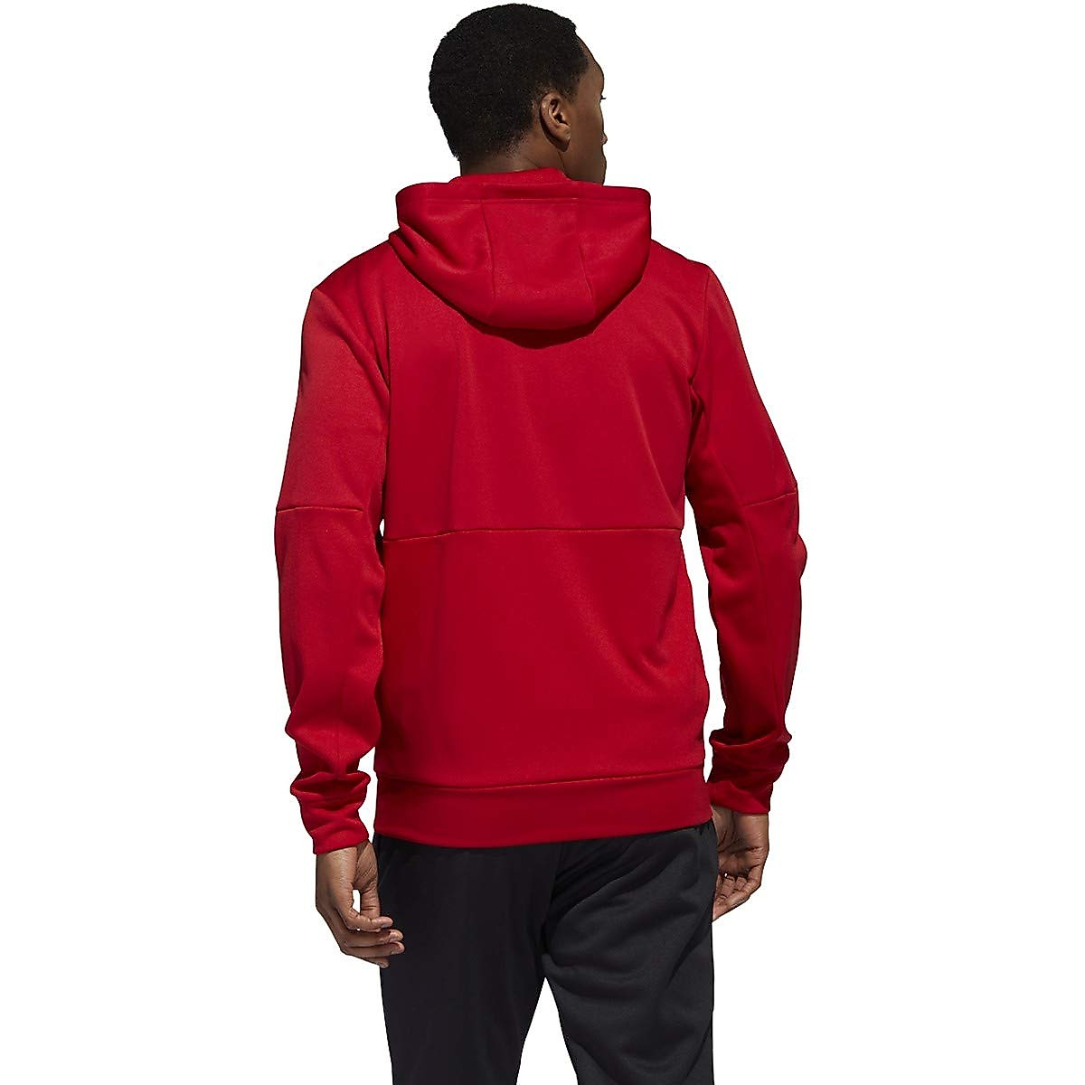 adidas Issue Full Zip Jacket - Men's Casual S Team Power Red Melange/White