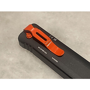 Orange Steel Pocket Clip For Streamlight Wedge 88810 88811 XT 88812 Flashlight