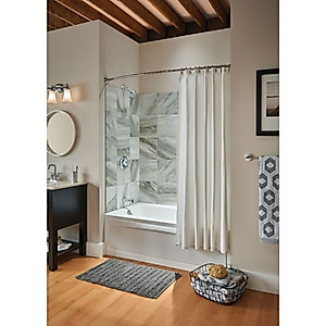 Moen WS84228SRN Gibson Two-Handle High Arc Bathroom Faucet, Spot Resist Brushed Nickel