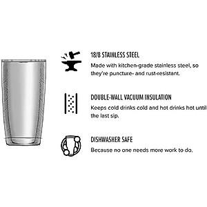 XXME Horror Movies 20 Oz Tumbler With Lid, Just A Woman Who Loves Horror Movies Large Tumbler, Insulated Travel Coffee Tumbler, Gifts For Scary Movie Fan, Gifts For Halloween, Grey 2, 2 Piece Set