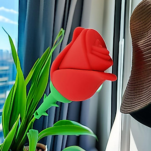 WooTeck 128GB Cartoon Lovely Rose Flower USB Flash Drive