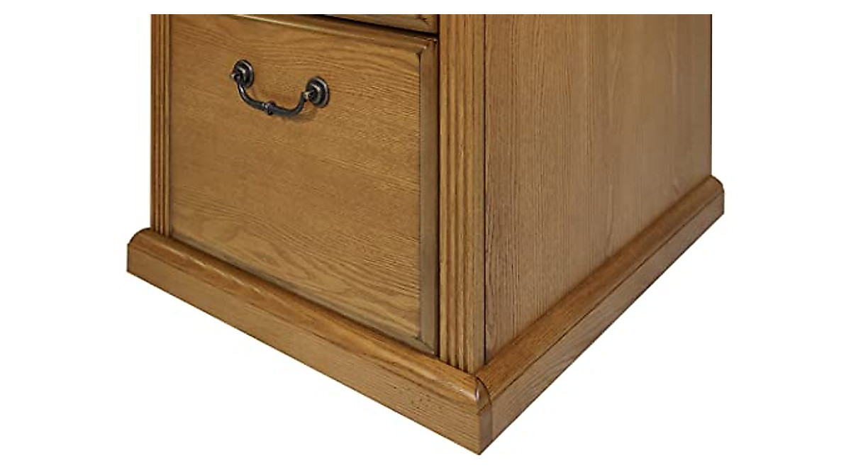 Elegant Martin Furniture 2 Drawer File Cabinet in Wheat