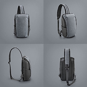 WESTPAK Sling Bag Crossbody Backpack Water Resistant Shoulder Bag Small Chest Pack for Travel Outdoor Men Women