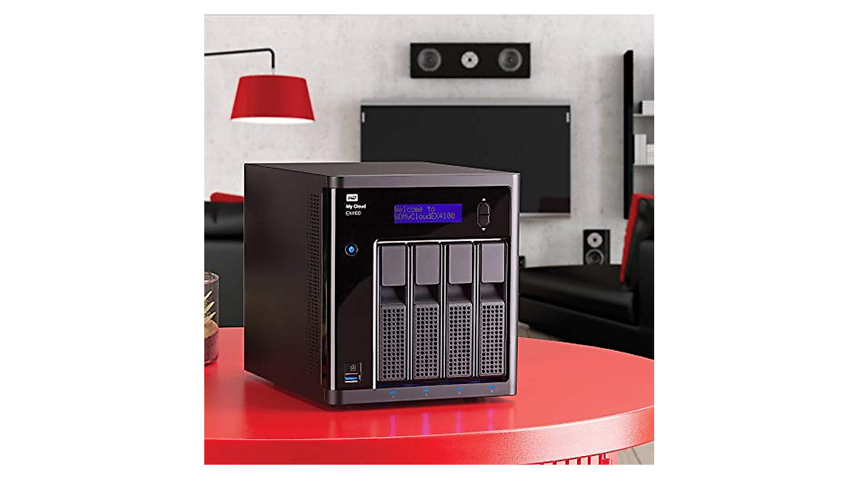 WD 32TB My Cloud EX4100 NAS - Secure Storage Solution