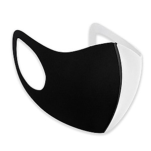Rano Ranboo - Ranboo Dream SMP Half Black Half White Cool Mask 3D Designed Mask Washable Reusable Face Mask1