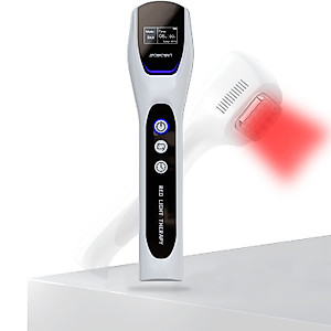 Pet Light Therapy Device, Help Dogs and Cats Suffer from, Аrthritis, Jоint Pain, Inflammation, and Wound Healing, Red Light and Near-infrared Light Dual Wavelengths, High Irradiance, 3 Treatment Modes