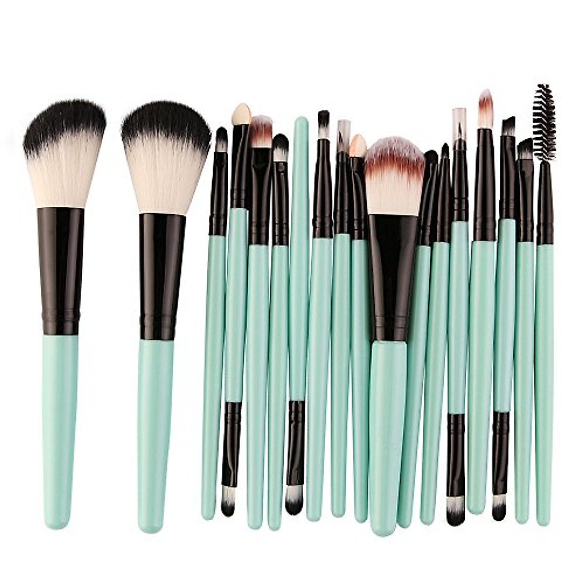 Den Brush for Curly Hair Makeup Make-up Up Brush Set Set Toiletry pcs Brush Kit Wool Make 18 tools Brush Make up Brushes in A Case