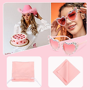 Birthday Glasses for Women- 'Birthday Queen' Birthday Sunglasses for Happy Birthday Party Gifts Accessories Party Favors (Pink)
