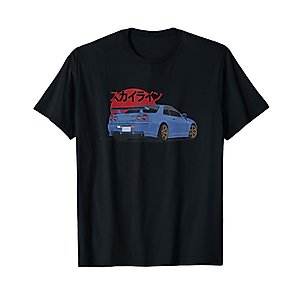 Blue Skyline JDM Gt r 34 T-Shirt T-Shirt