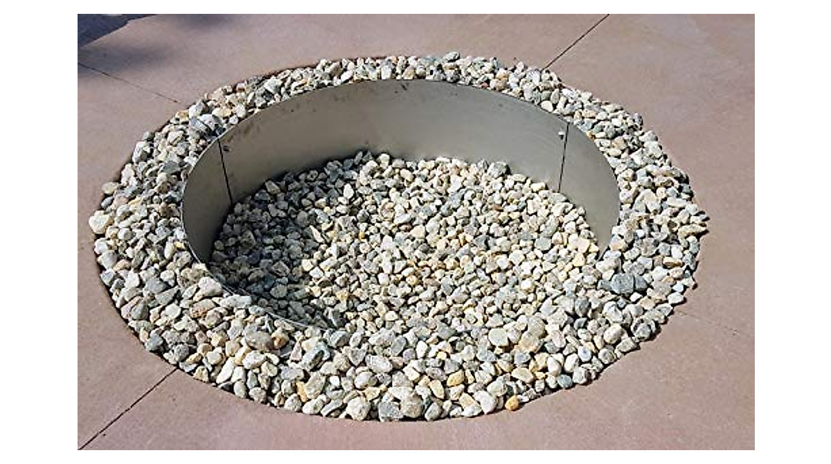 18" Deep Fire Pit Liner-Campfire Ring 45" Diameter Stainless Steel — 🛍️ ...