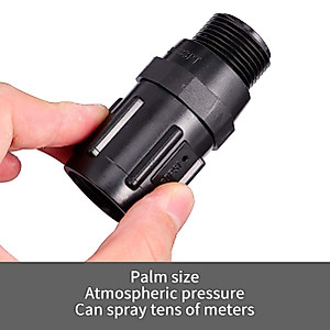 Scicalife Water Pressure Regulator Drip Irrigation Valve 3/4 inch 25 PSI Drip Irrigation Regulating Watering System Replacement for Garden Park