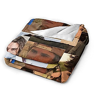 Uilove John B Outer Banks Super Soft Cozy Blanket Microfiber Flannel Lightweight Throw Blanket for Bed Couch Sofa Chair Living Room,Suite for All Season 50 inch x40 inch