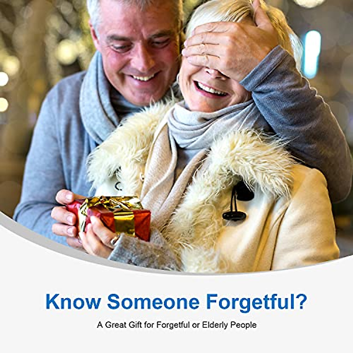 Rechargeable Key Finder with Flashlight, SIMJAR Wireless RF Item Locator Item Tracker Support Remote Control, 1 RF Transmitter and 4 Rechargeable Receivers, Key, Pet, Wallet Tracker