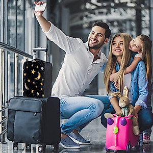 Nanmma Waterproof Shoe Box Bags Pouches Moon and Star for Travel Storage Organizer Bag