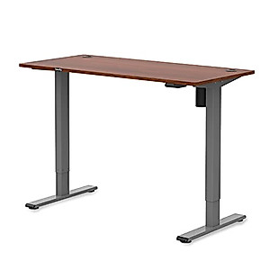Comfty Home/Office Height Adjustable Table, 28.7” to 48.4”, Brown