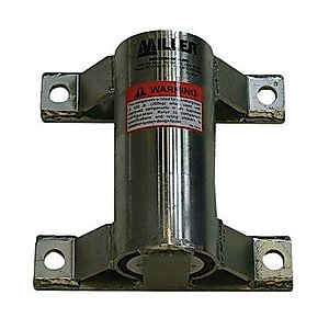 Miller DH8SS by Honeywell DuraHoist Confined Space Wall PVC and Steel Mounting Sleeve with PVC Sleeve Liner (1/EA)