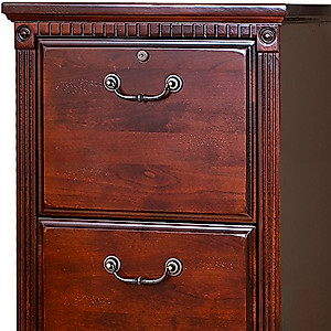 Martin Furniture 4 Drawer File Cabinet, Vertical