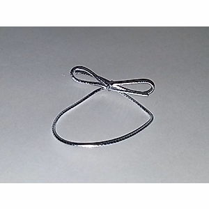 Stretch Loops - 6", Silver - Pack of 50