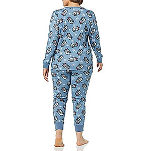 Amazon Essentials Disney | Marvel | Star Wars Unisex Kids' Snug-Fit Cotton Pajama Sleepwear Sets, Nightmare Santa Jack, 12