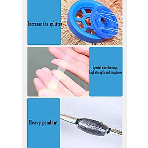 BBGS Fishing Cast Net, with Sinker Hand Throw Fishing Mesh Net Nylon Portable Hand Cast Fishing Net Saltwater Fishing Catch Net (Size : 7.2m)