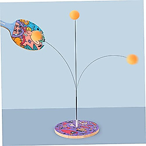 BIUDECO 1 Set Table Tennis Trainer Practice Tool Table Tennis Practicing Toys Pong Training Device Indoor Game Toys Sports Plaything Portable Table Tennis Household Suit Abs Child