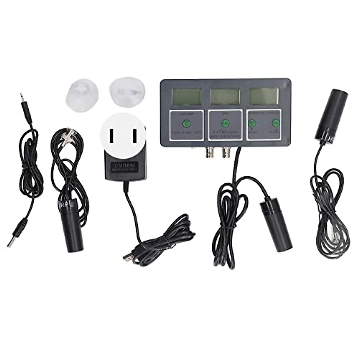 8 in 1 Multi Parameter Water Quality Tester, S.G PH EC Salt ORP TDS CF Temp Meter WiFi Monitoring Water Testing Kit for Aquarium