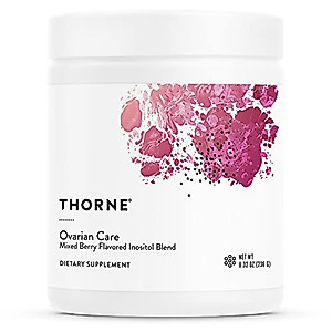 Thorne Ovarian Care - Women's Health - Inositol, CoQ10, Folate, and Polyphenols - Promote Healthy Ovarian Function and Reproductive Health - Mixed Berry - 8.32 Oz - 60 Servings