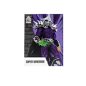 The Loyal Subjects Teenage Mutant Ninja Turtles BST AXN Limited Edition SDCC 2023 Super Shredder Glow-in-The-Dark 8-inch XL Action Figure