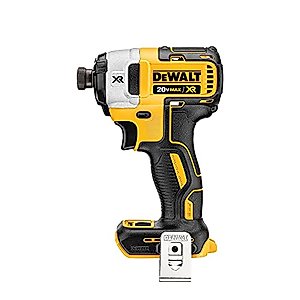 DEWALT 20V MAX XR Impact Driver, Brushless, 3-Speed, 1/4-Inch, Tool Only (DCF887B)
