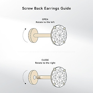 Limerencia Hypoallergenic G23 Implant Grade Titanium Screw Back Earrings Tragus 20G Helix F136 Piercing Post for Sensitive Ears Simulated Diamond Cartilage (5 mm, Rainbow Quartz)